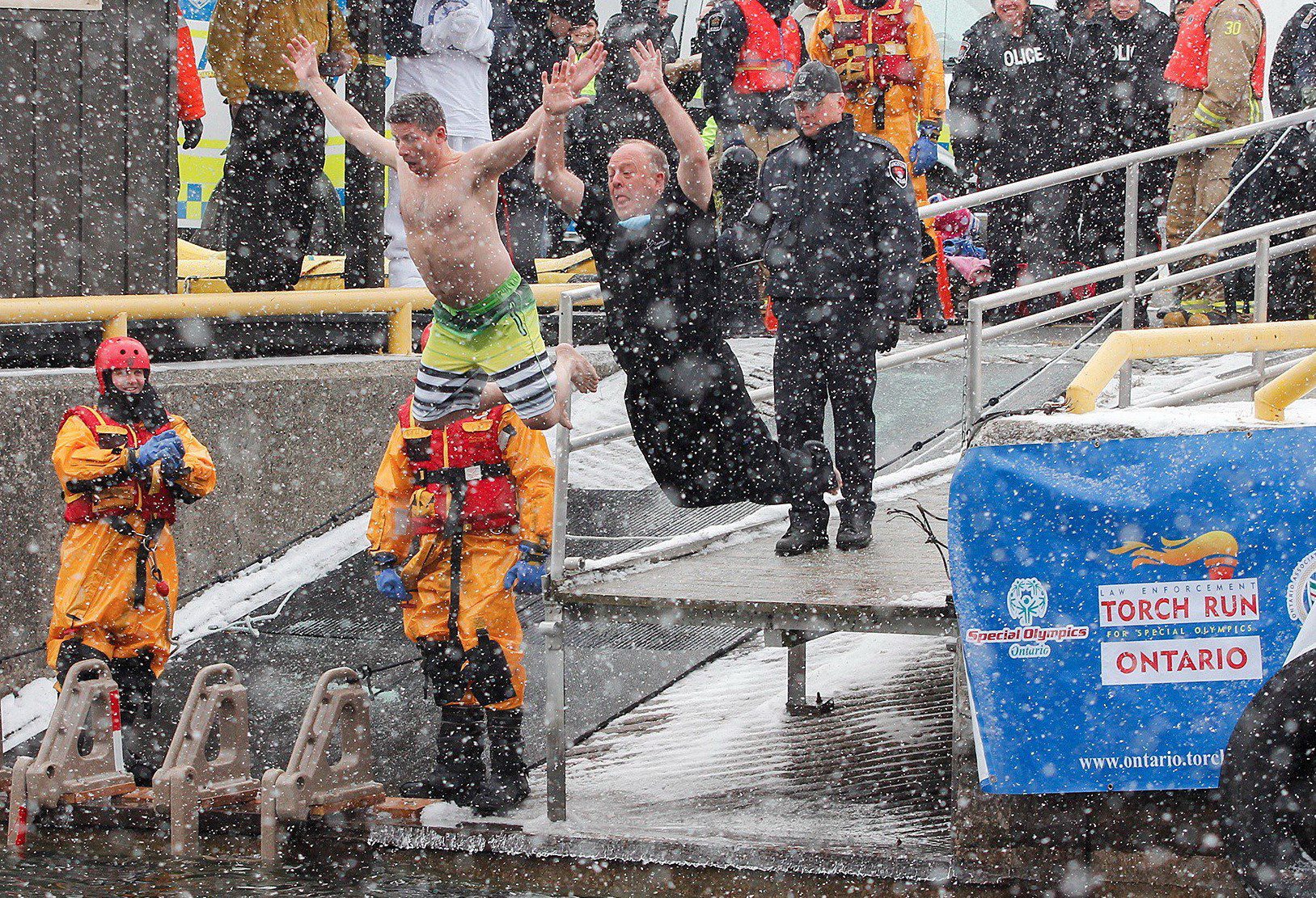 Tim Agapas: A ‘Professional’ Polar Plunger! | Torch Run Ontario