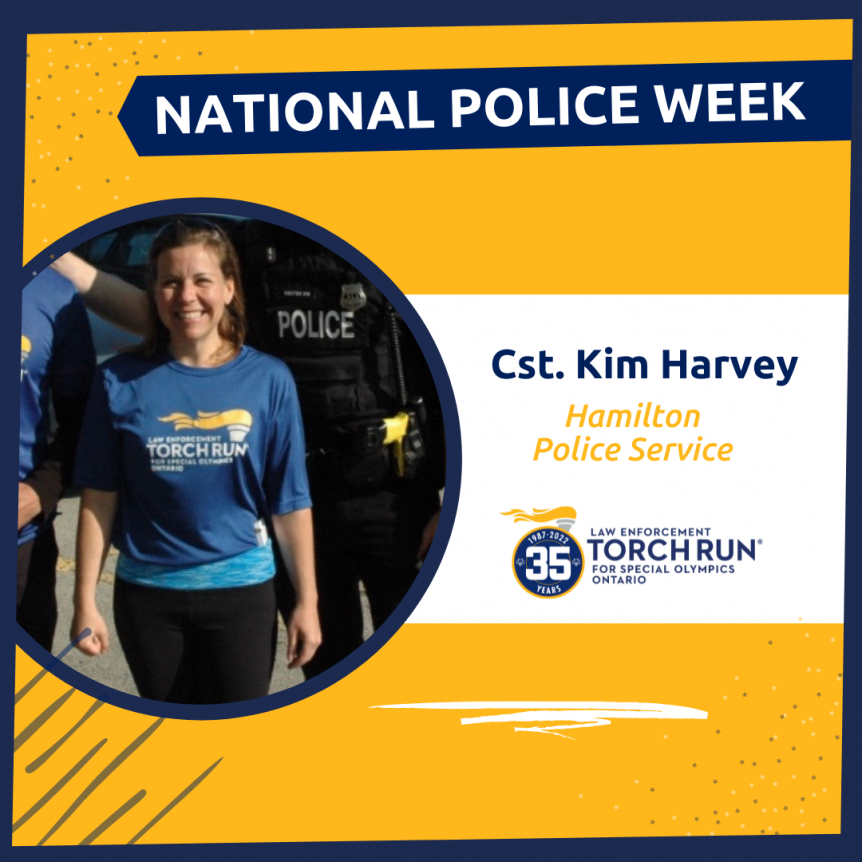 Cst. Kim Harvey, Hamilton Police Service | Torch Run Ontario